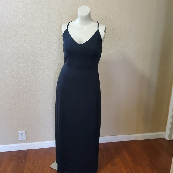 Market & Spruce | Dresses | Market Spruce Black Knit Maxi Dress Xl ...